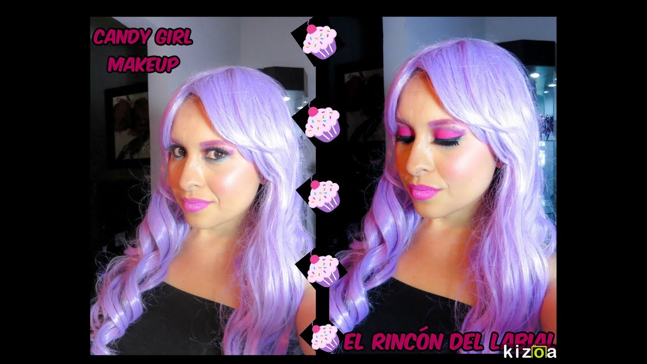 Candy Girl Makeup tutorial - YouTube