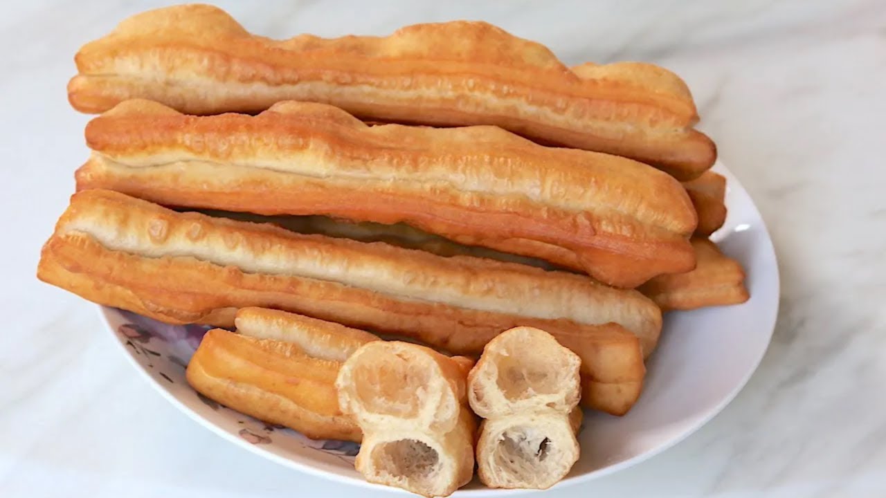 Chinese Donut Recipe (Youtiao) - YouTube