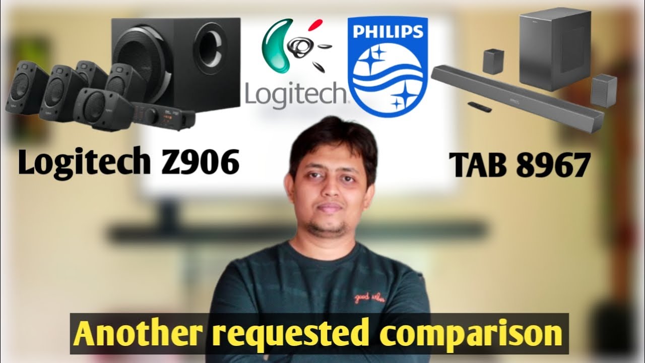 Philips TAB 8967 VS Logitech Z906 comparison video || Which one is best ...