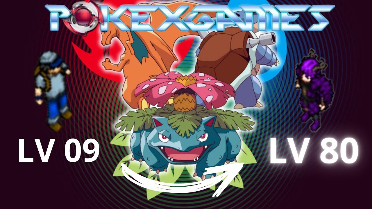 [PXG] COMO UPEI MUITO RÁPIDO DO LV 09 AO 80 NO POKEXGAMES (LV 09 A ...