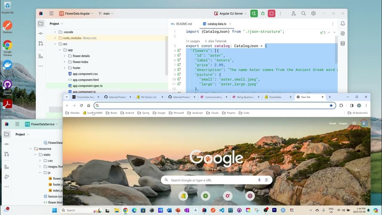 SYST24444 - FlowerData Angular - video 2 - Winter 2024 - YouTube