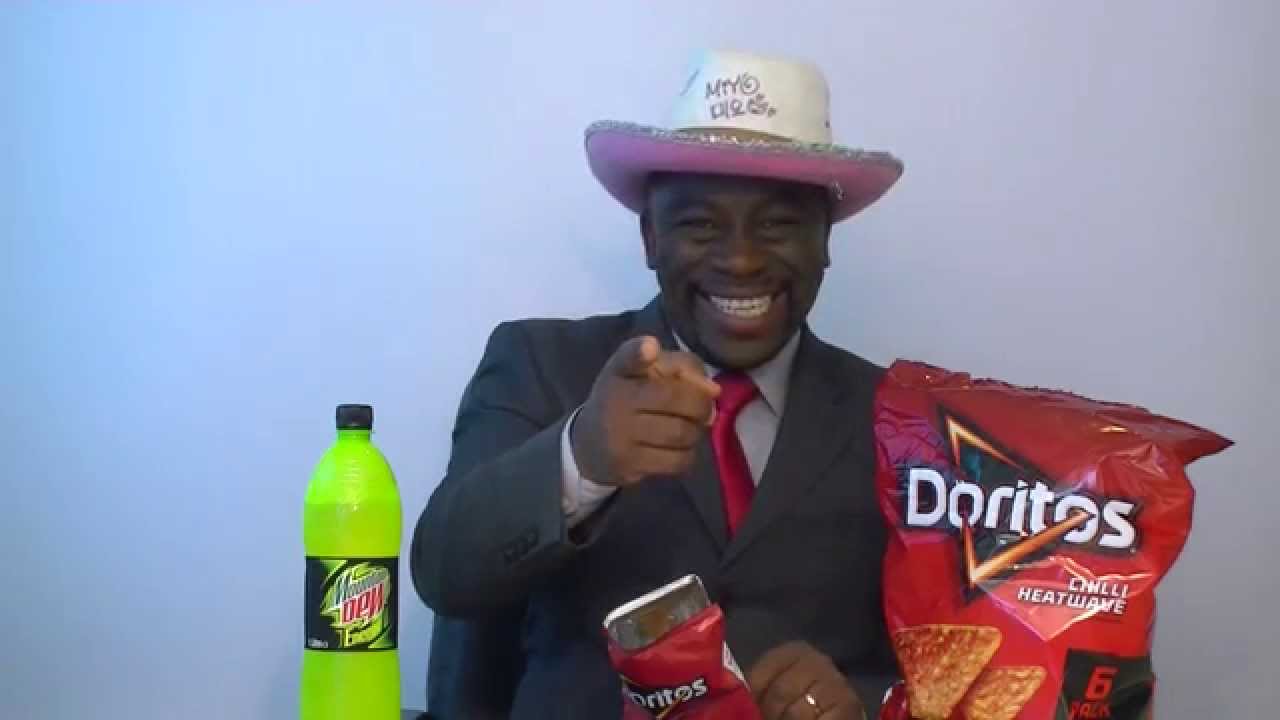 Double Fedora Tyrone Enjoys Doritos And Mountain Dew - YouTube