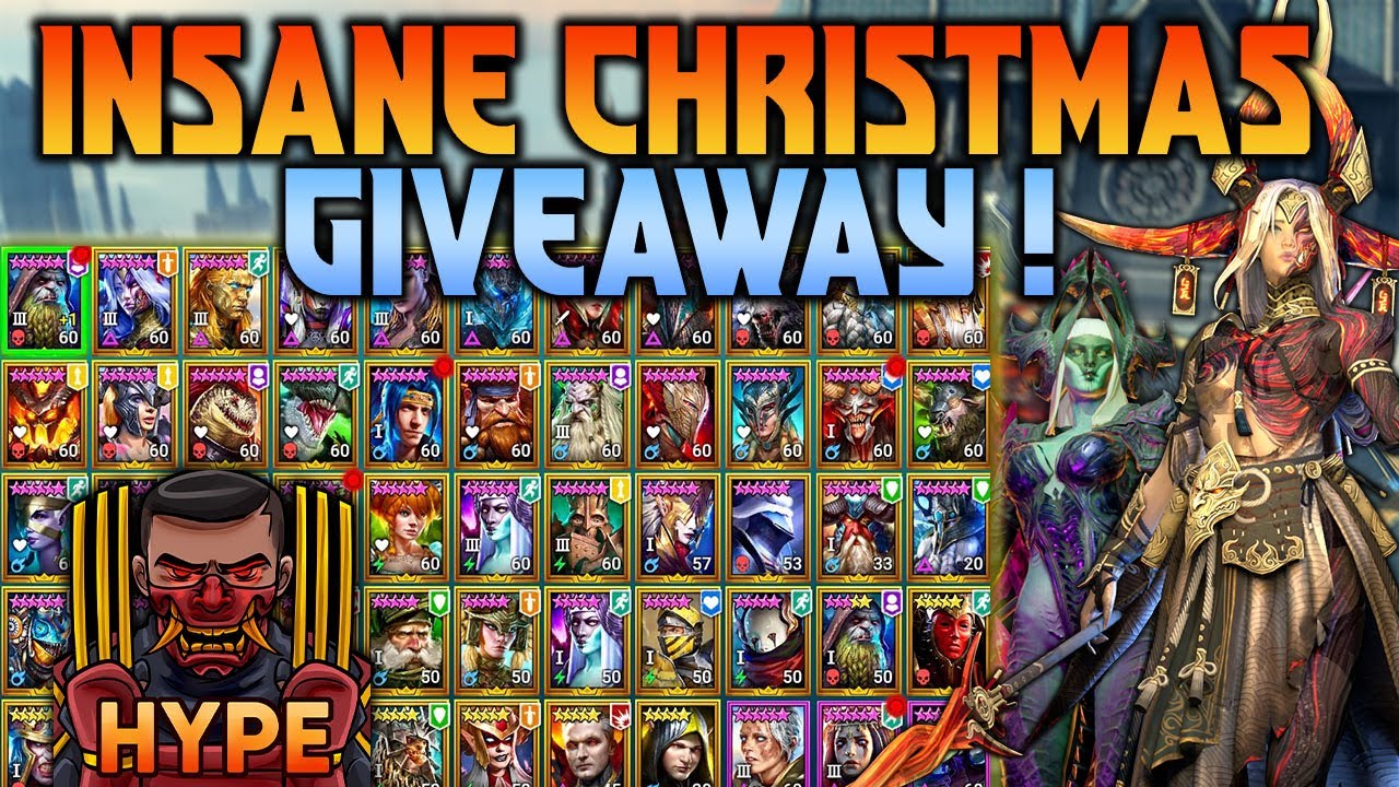 🎁CHRISTMAS END GAME ACCOUNT GIVEAWAY🎁ITS INSANE !! | FREE SHARDS ...