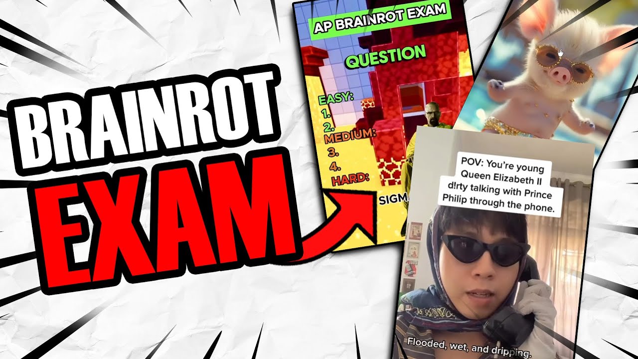 We TOOK The BRAINROT AP EXAM | Reacting To Funny Instagram Memes - YouTube