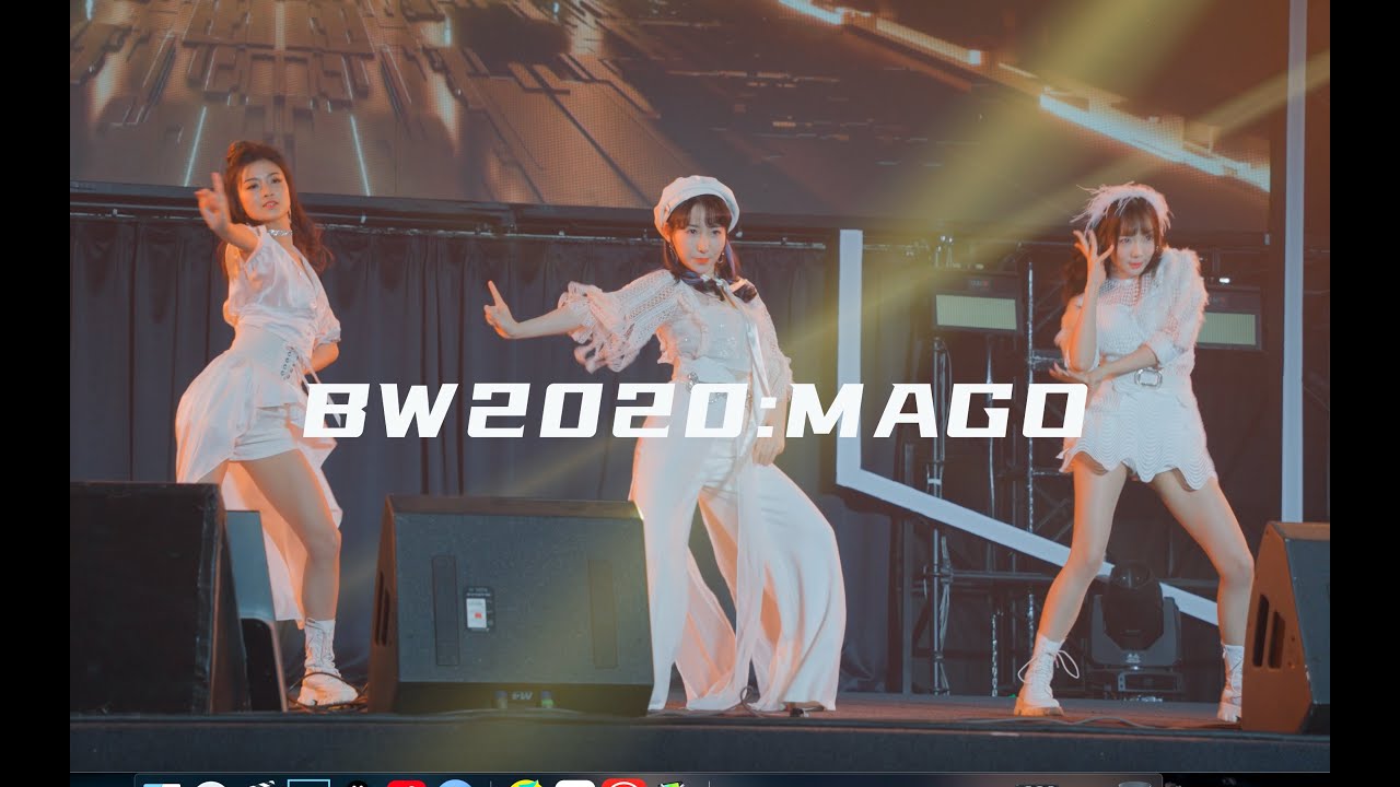 【4k】【紫嘉儿 麦麥籽 苏司喵】BW2020广州站开场舞《MAGO》 - YouTube