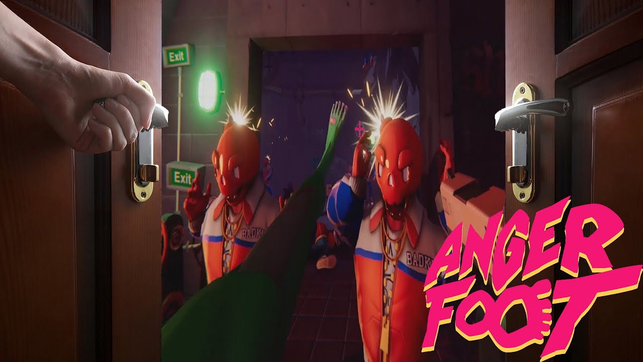Пинками приучаем СВИНТУСОВ к чистоте в Anger Foot №2 - YouTube