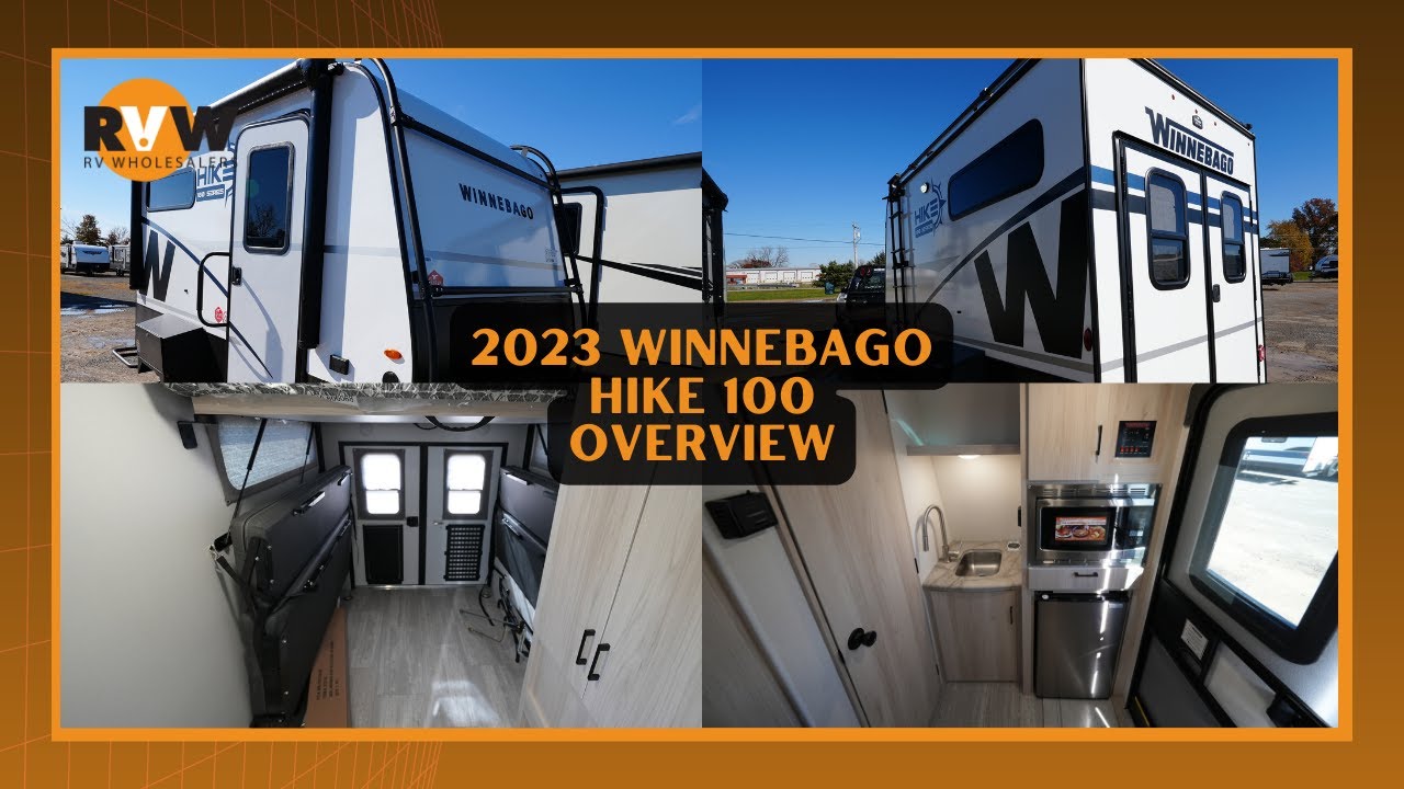 2023 Hike 100 Travel Trailer Overview - YouTube