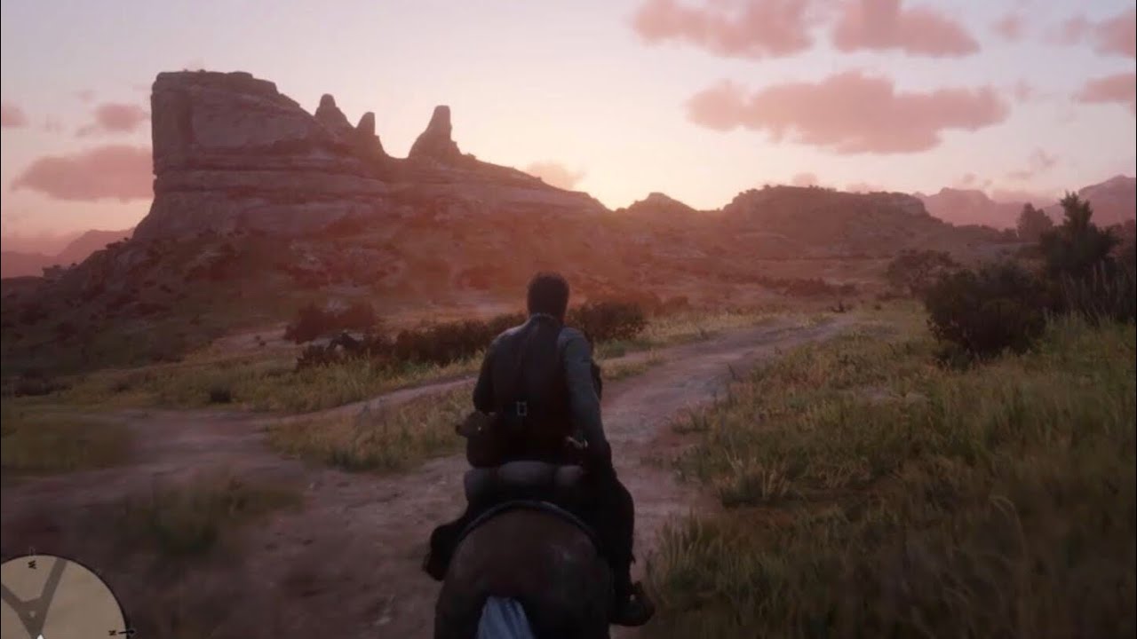 RDR2 - Sunsets with stunning colours compilation - YouTube