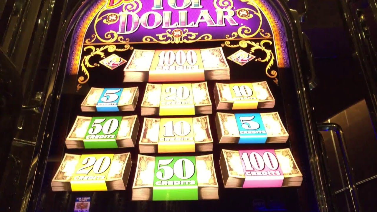 IGT Double Top Dollar Slot: Top Dollar Bonus - YouTube