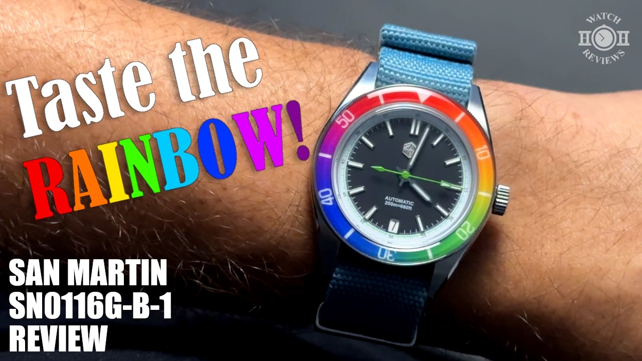 Everything You Need to Know About San Martin Rainbow Watch - YouTube