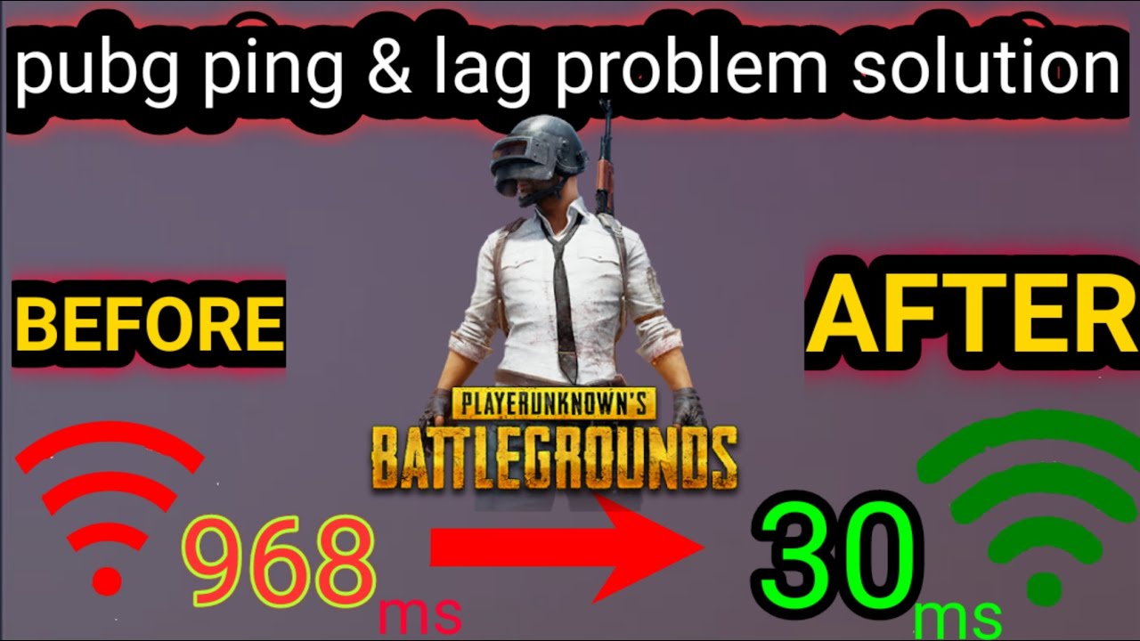 ⚡ Fix High Ping Problem in Pubg Mobile | How to Solve Lag Problem In ...