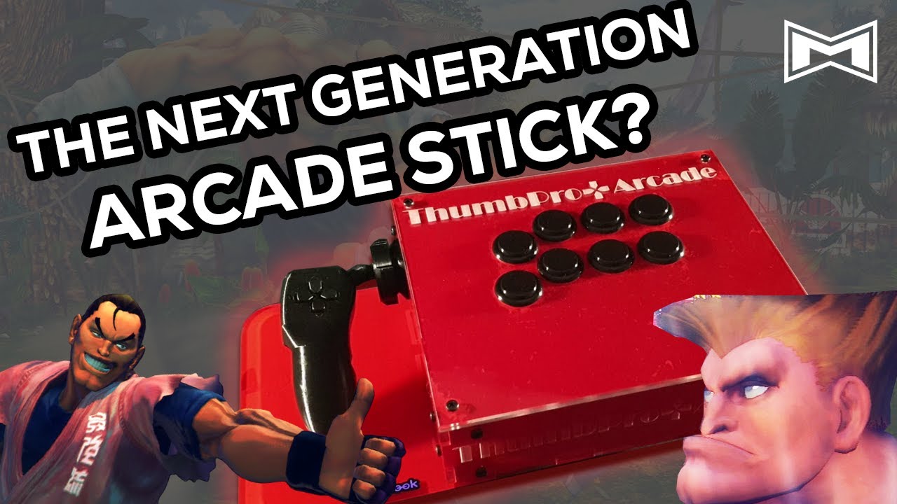 The Next Generation Arcade Stick? - Thumbpro Arcade Review - YouTube