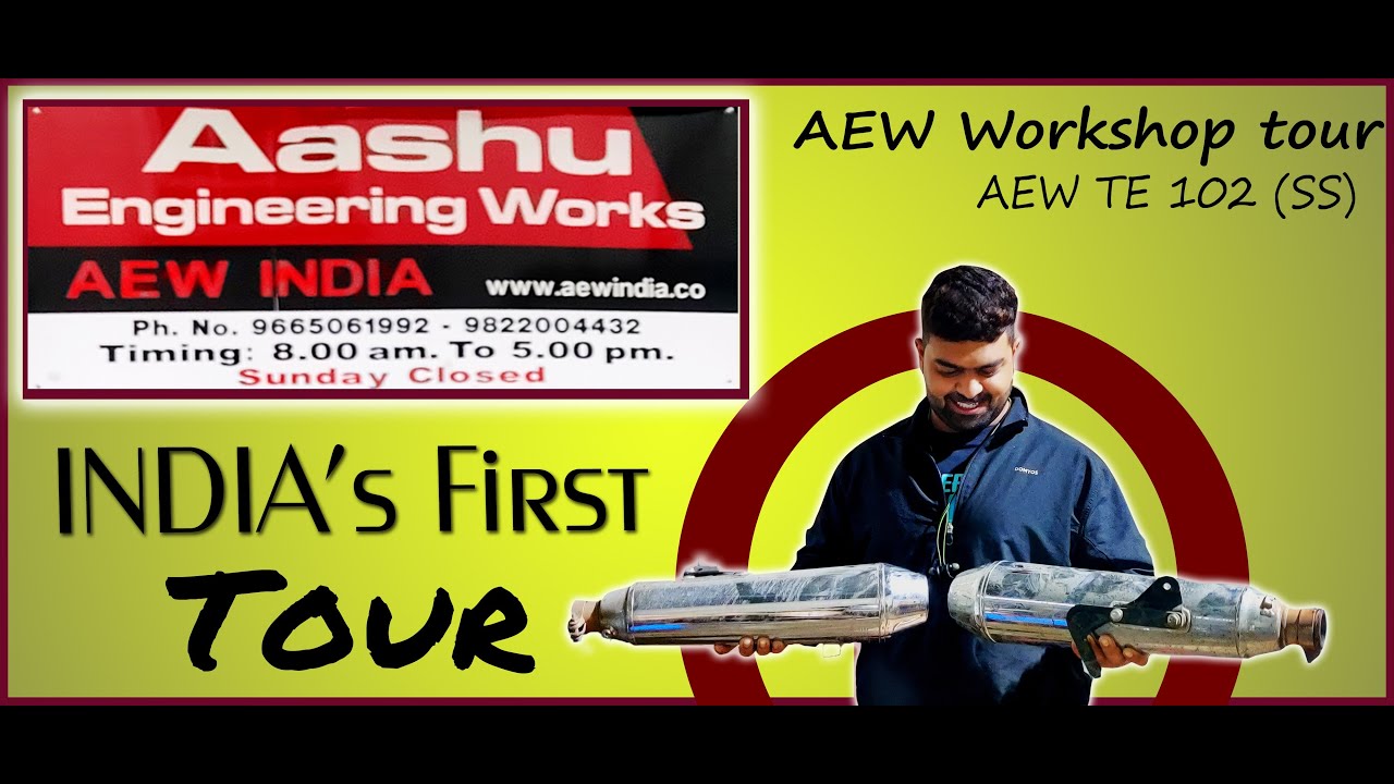 India’s First AEW factory tour 2021 I AEW exhaust I Interceptor 650 I ...