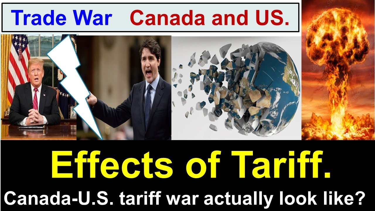 Trudeau announces 25 per cent counter-tariffs on U.S. goods - YouTube