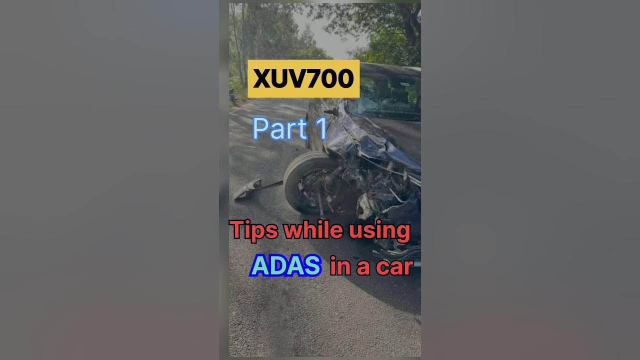 Mahindra XUV700 ADAS Part 1 | Tips while driving adas car #mahindra #adas #xuv700 #shortsfeed ...