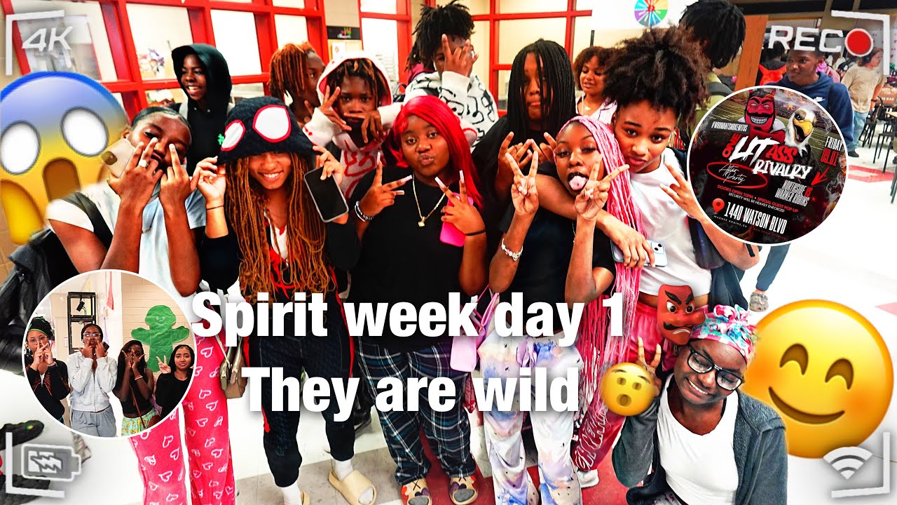 Having a outrageous 🤯 school rival week day uno 😳 ( throwing ahh must ...