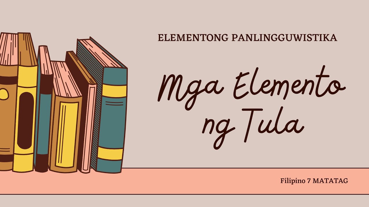 Sukat at Tugma (Mga Elemento ng Tula) - FILIPINO 7 MATATAG - YouTube