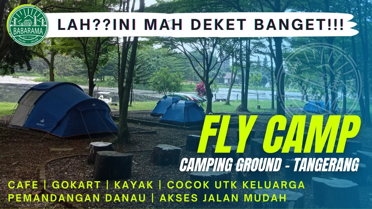 Camping Tepi Danau, Dekat dari Jakarta | FLY CAMP Camping Ground ...