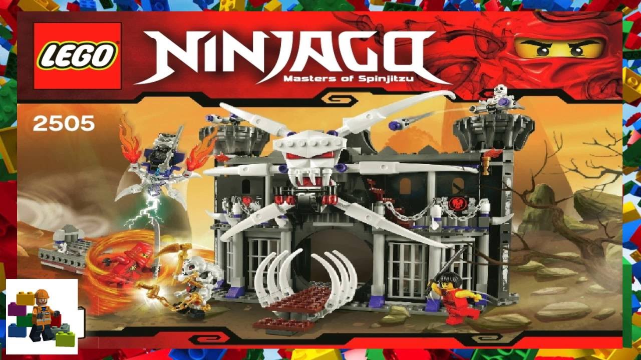 LEGO instructions - Ninjago - 2505 Garmadon's Dark Fortress (Book 1 ...