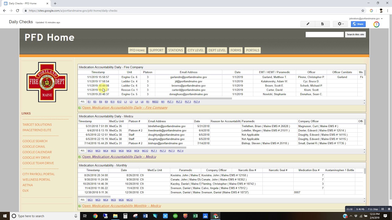 PFD Form Portals - YouTube