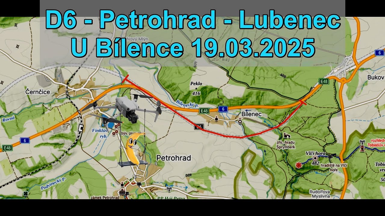 D6 - Petrohrad-Lubenec (U Bílence 19.03.2025) - YouTube