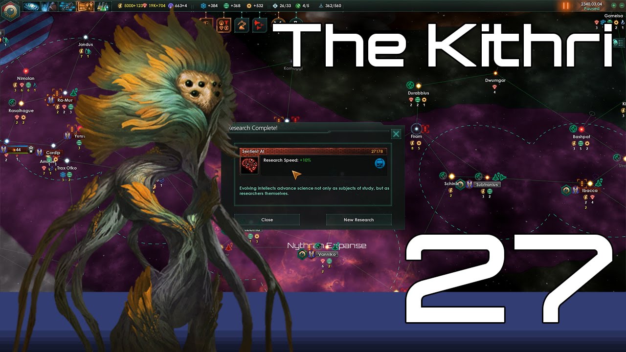 [27] Stellaris - Full Synthetic Intelligence - YouTube