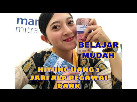 Belajar mudah menghitung uang cepat dengan 3 jari 🤔💸
