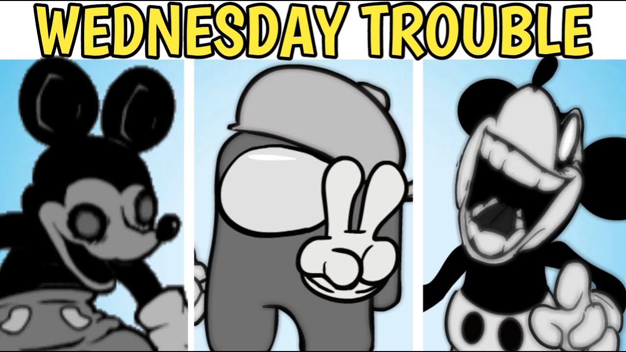 Friday Night Funkin' - WEDNESDAY'S INFIDELITY TRIPLE TROUBLE EDITION ...