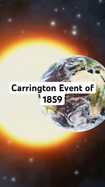 The Carrington Event of 1859 - YouTube