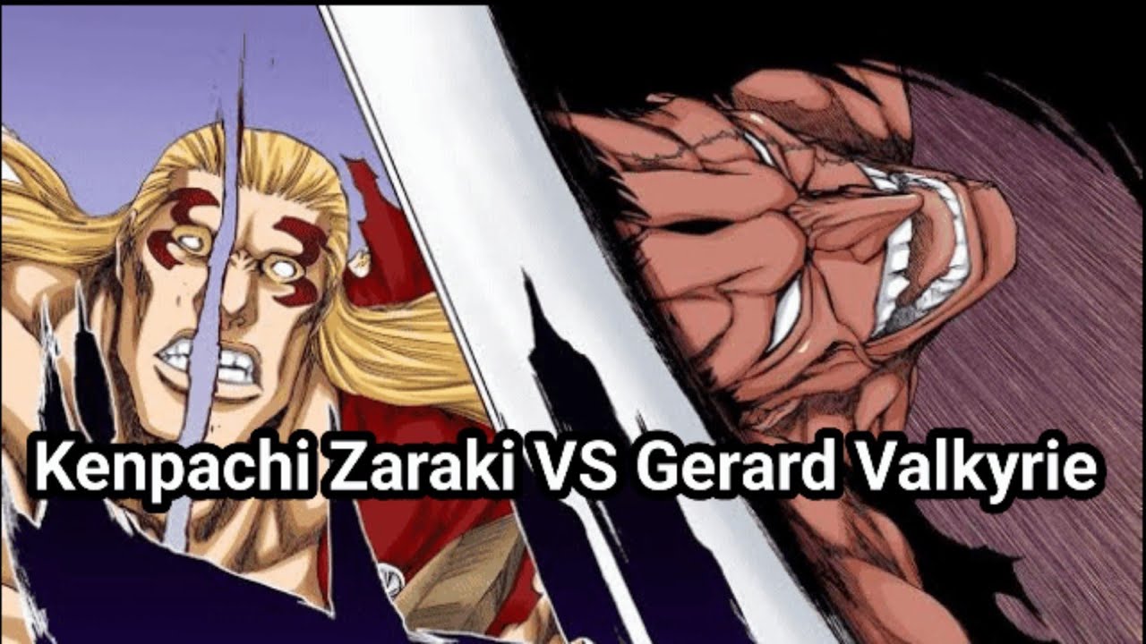 15 Facts About Fight Between Kenpachi Zaraki vs Gerard Valkyrie #bleach ...