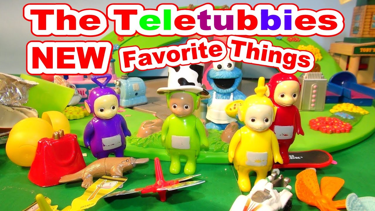 The Teletubbies Kinder Surprise Eggs New Favorite Things from Cookie ...