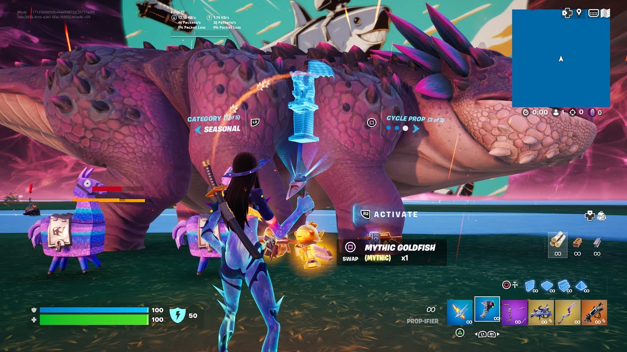 Fortnite Creative Mode Glitches - Unreleased Weapons & STW Weapons Map ...