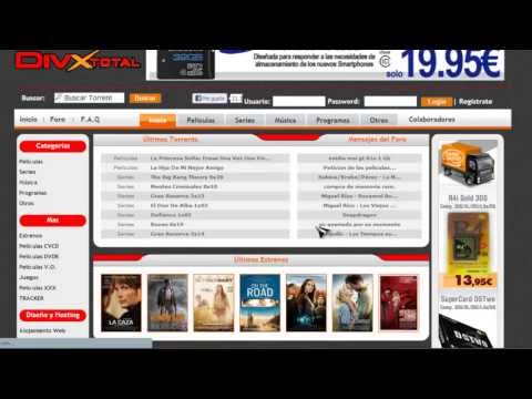 Descargar torrents: DivXTotal