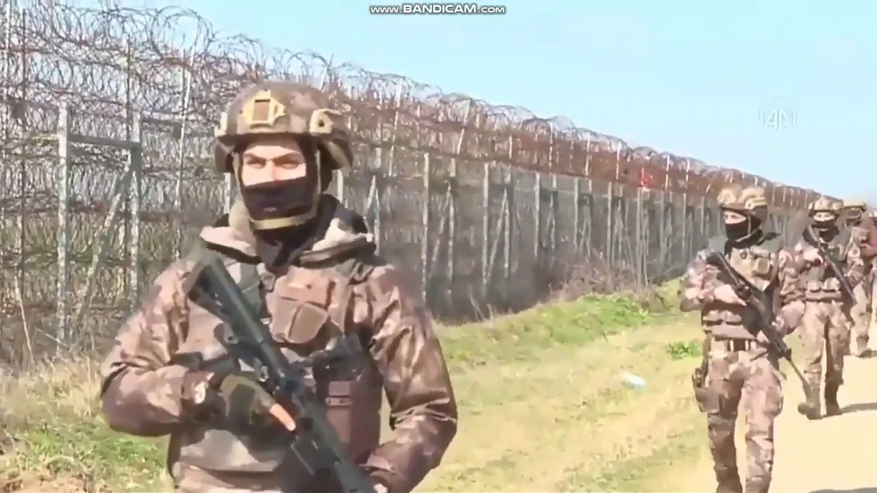Turkish Police Forces Patrol The Syrian Border Day And Night ~2020 # ...