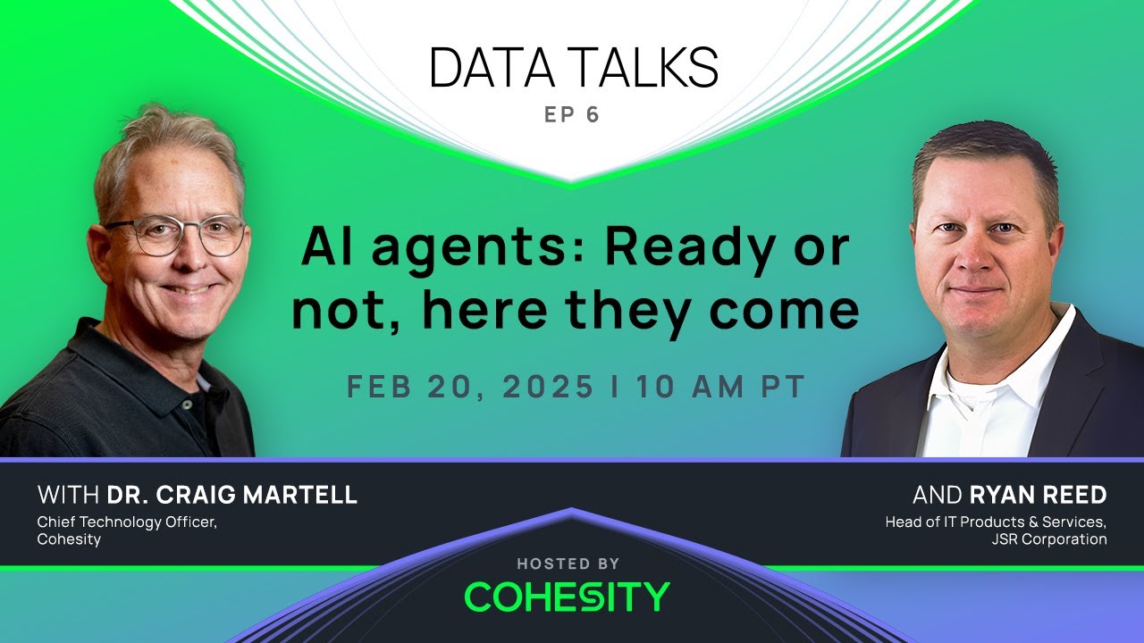 Data Talks: AI agents - Ready or not, here they come - YouTube