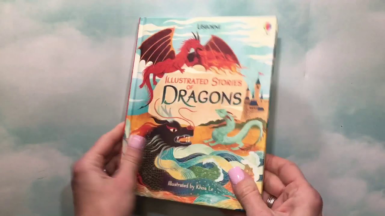 Illustrated Stories of Dragons 🐉Usborne Books & More - YouTube