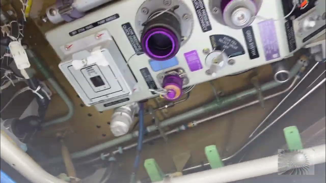 Airbus A350 hydraulic service panels - YouTube