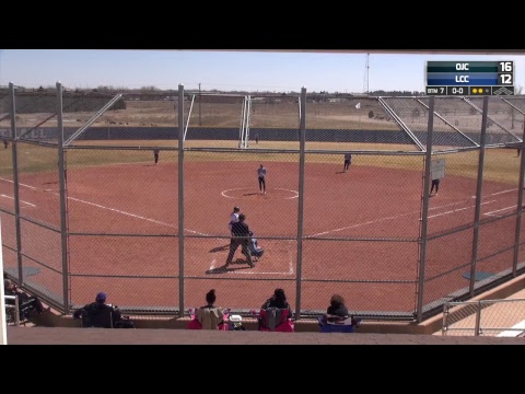 Lamar Community College vs. Otero Junior College (Softball - Game 1 ...