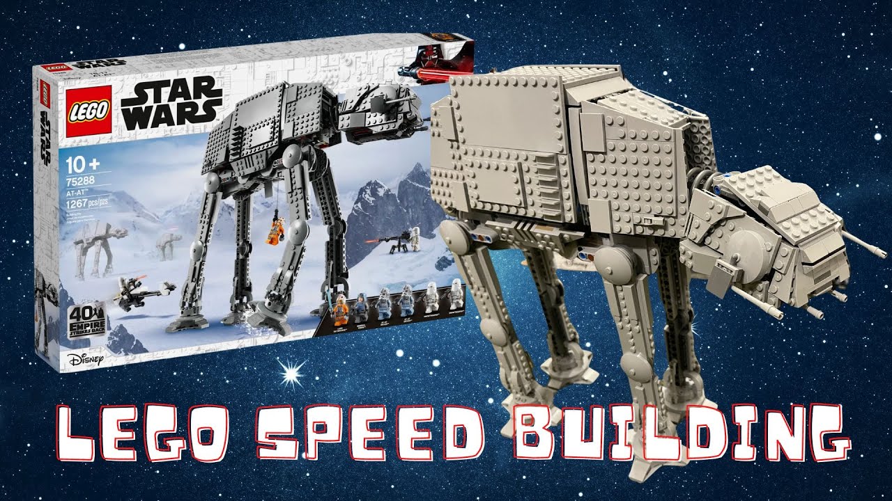 Lego Speed Building Star Wars AT-AT | A.D HQ - YouTube