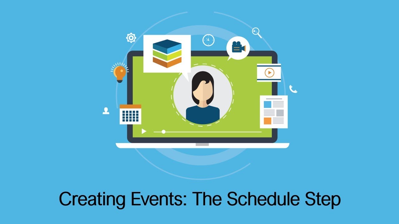 Creating Events: The Schedule Step - YouTube