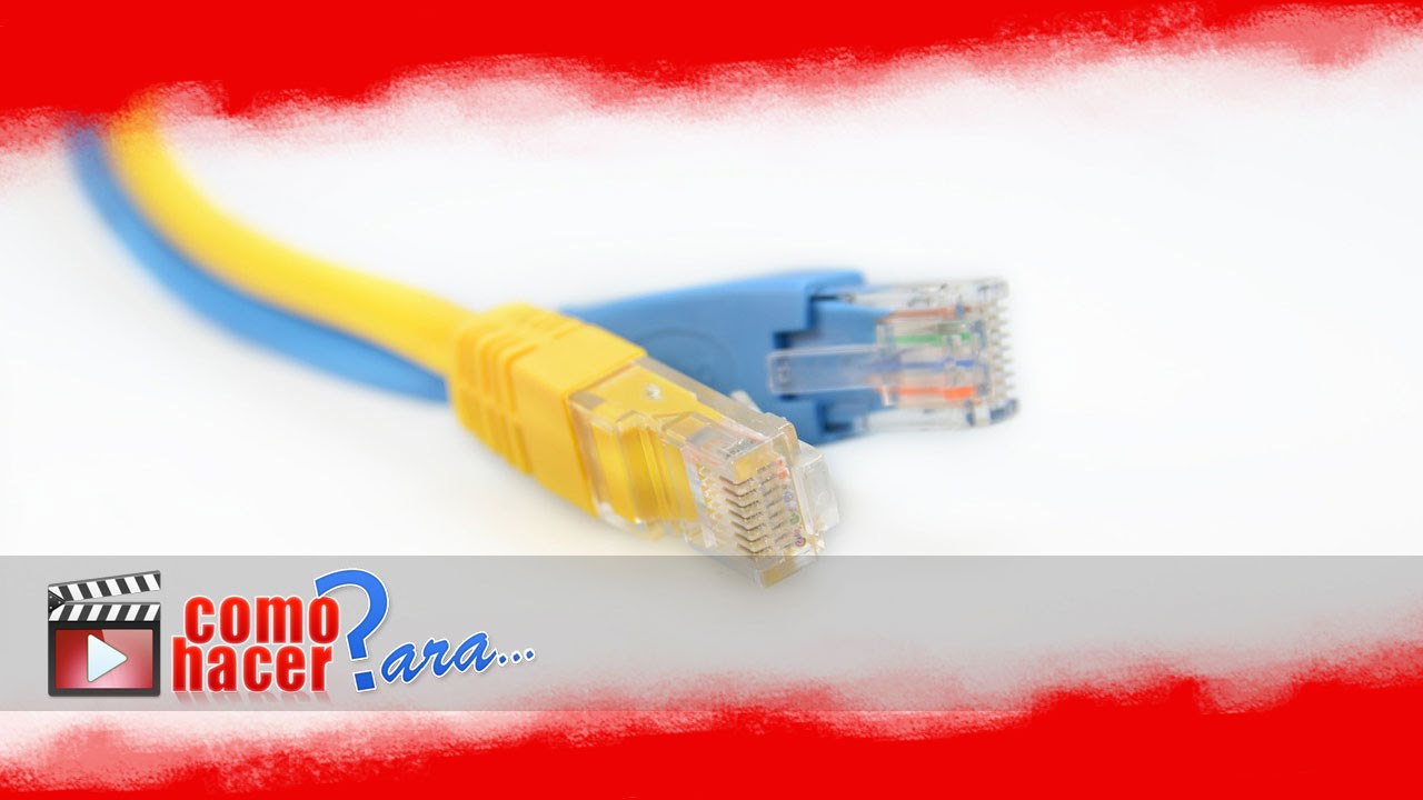 Cómo hacer un Cable de Red Cruzado - YouTube