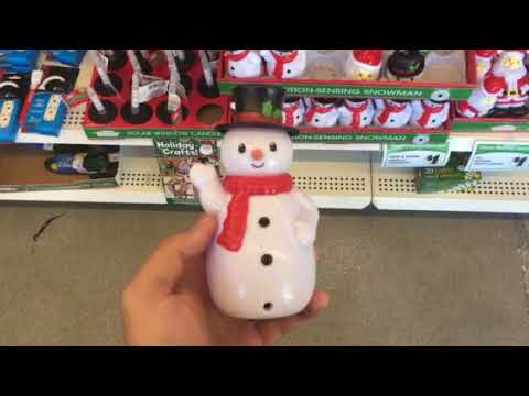 Dollar Tree snowman - YouTube