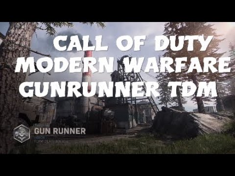 Call of Duty MW gun runner tdm - YouTube