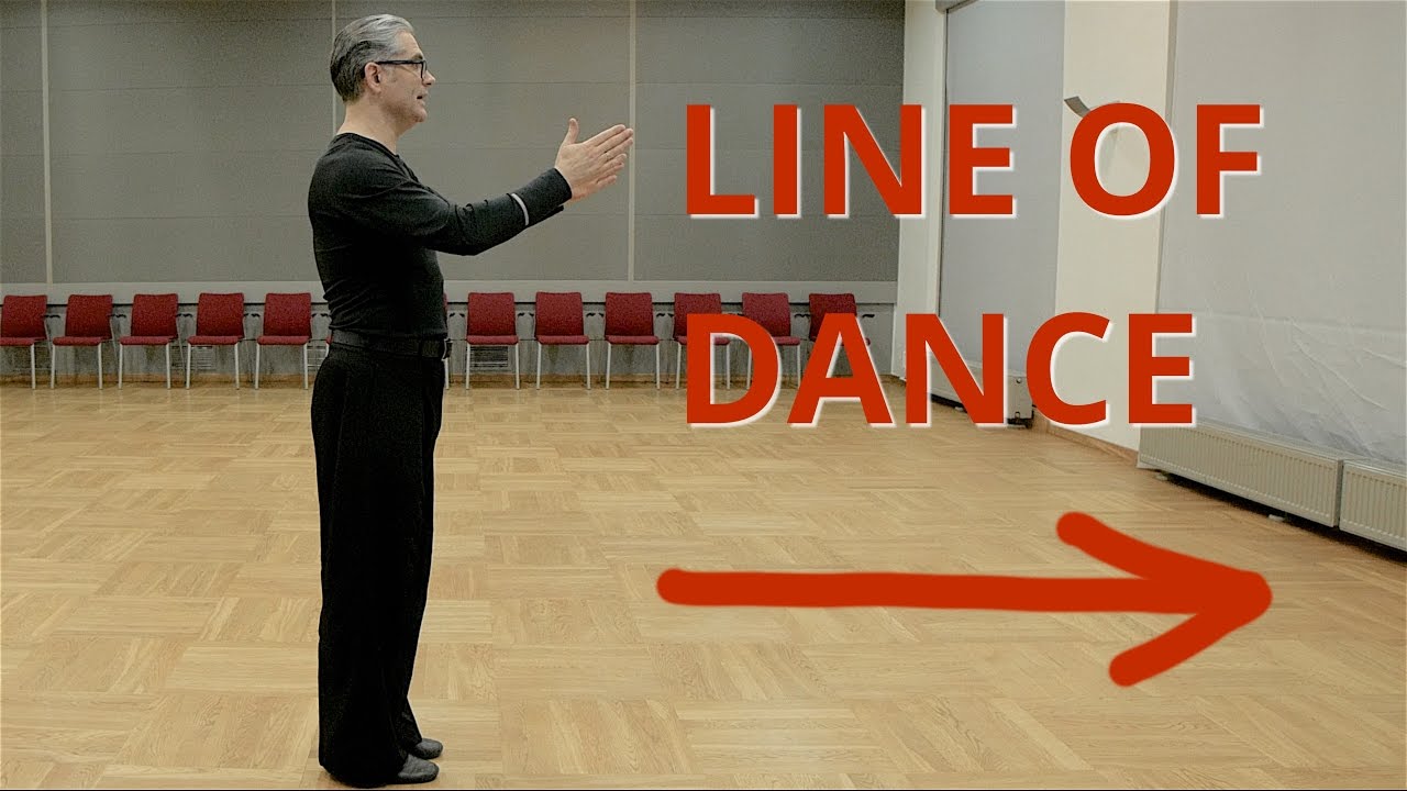 How to move around floor | Line of Dance in Ballroom - YouTube