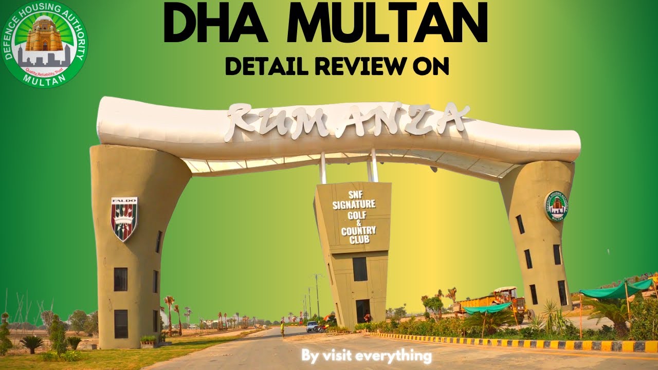 DHA MULTAN RUMANZA GOLF DETAIL REVIEW BY @VisitEverything - YouTube