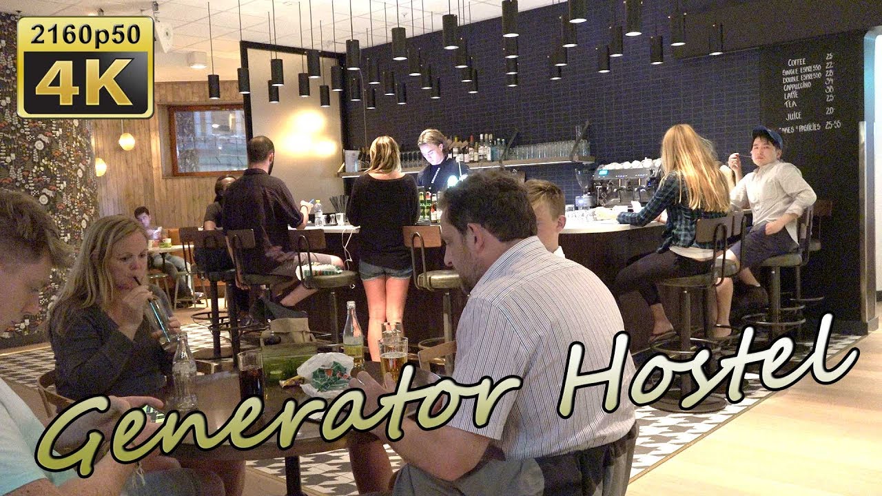 Generator Hostel Stockholm - Sweden 4K Travel Channel - YouTube
