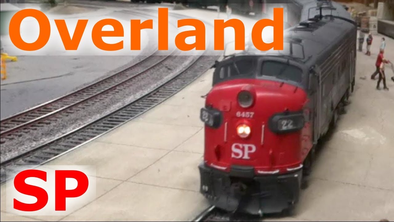 SP Train #22, The Overland Mail - YouTube
