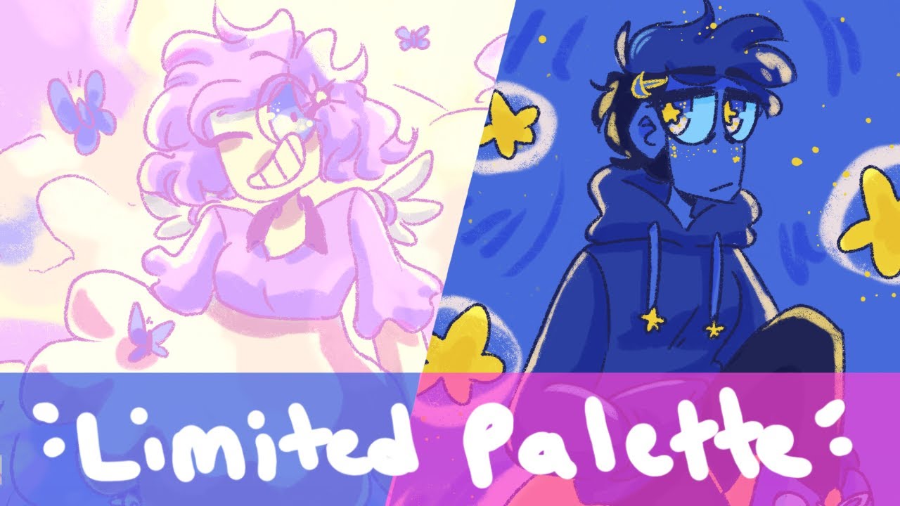 Limited Color Palette Illustrations (w/ Voiceover) - YouTube
