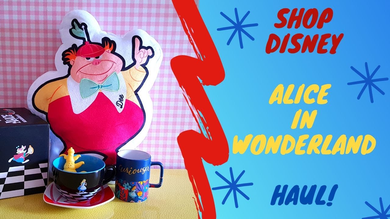 Shop Disney Alice in Wonderland Haul! - YouTube