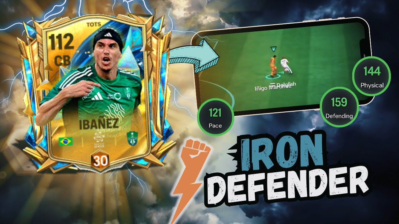 “107 UTOTS Ibanez is a MONSTER! 💥 Best CB in the Game?” UTOTS 107 OVR ...